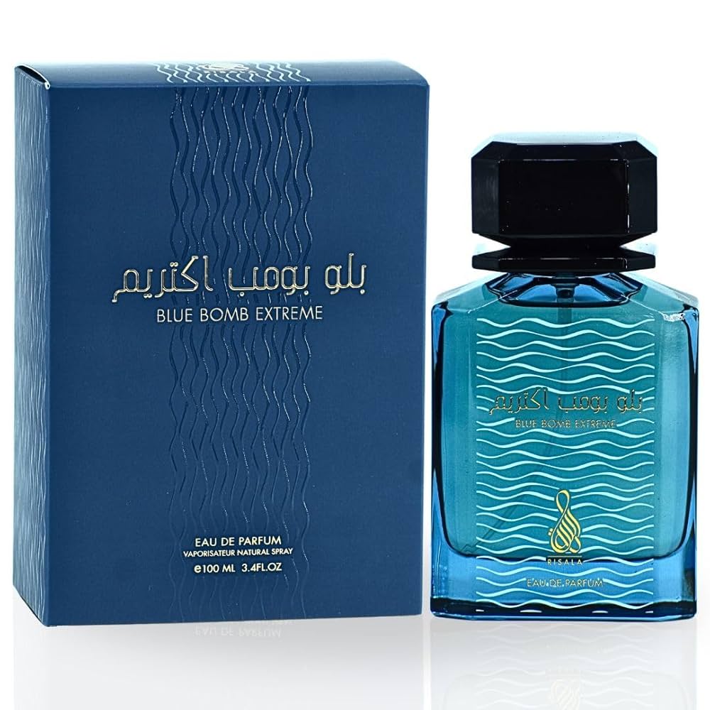 Blue Bomb Extreme EDP 100ml/3.4 fl oz by Risala – Oud N Aroma