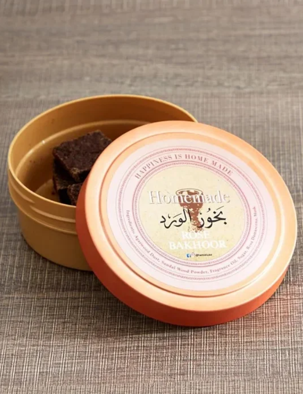 HAMIDI HOMEMADE BAKHOOR ROSE - 100G – Oud N Aroma