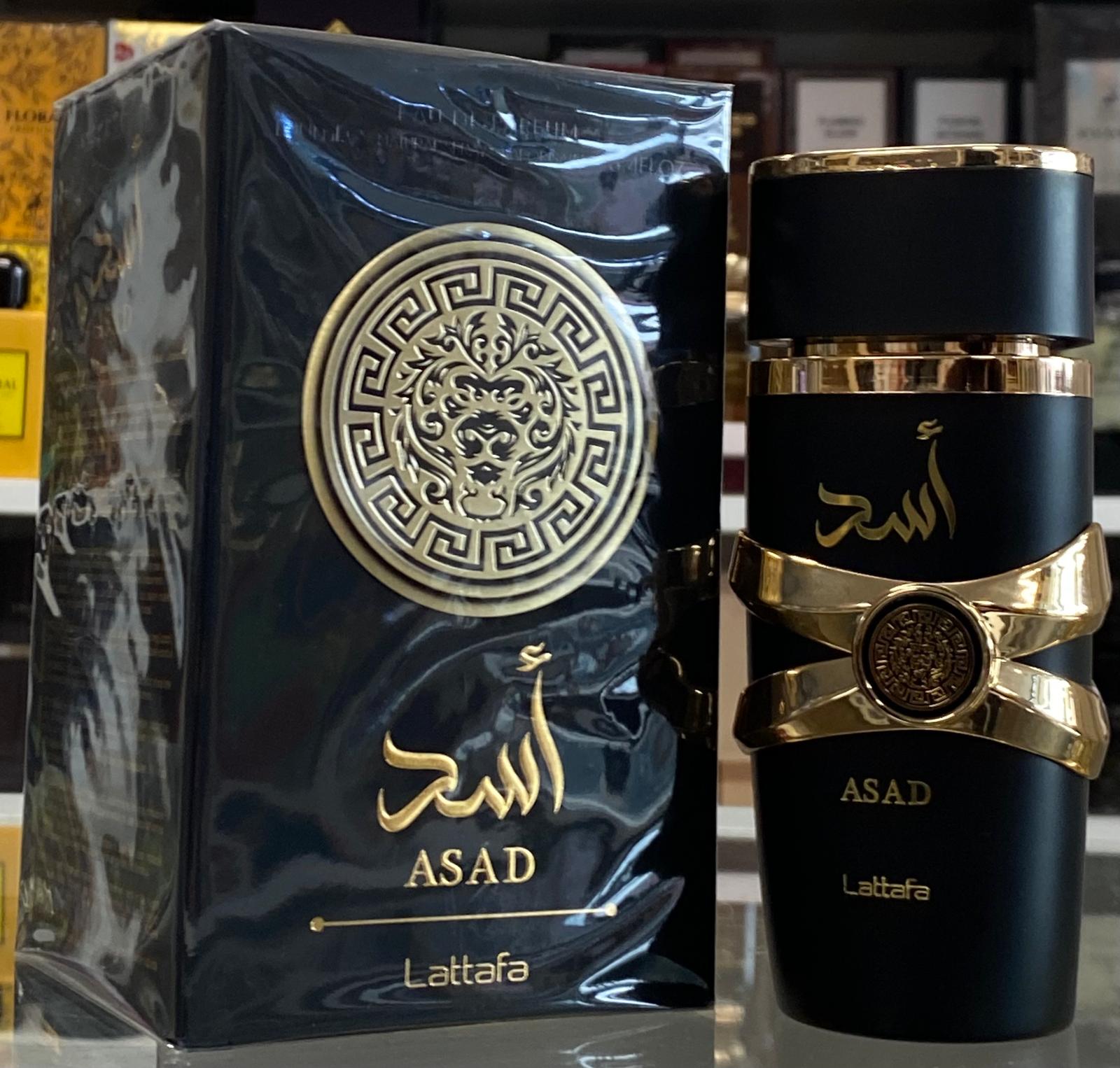 Lattafa Asad Black EDP 100ml – Oud N Aroma